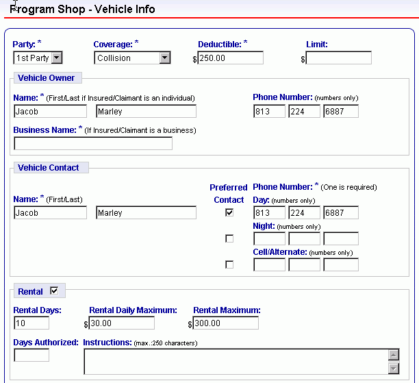Creating a Program Shop Assignment Creating a Program Shop Assignment